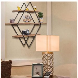 Wall Decor | Diamond Floating Shelves For Wall Display Storage | Poshmark